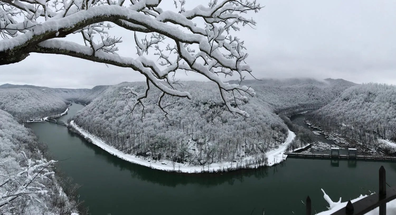 West Virginia Scenery Winter