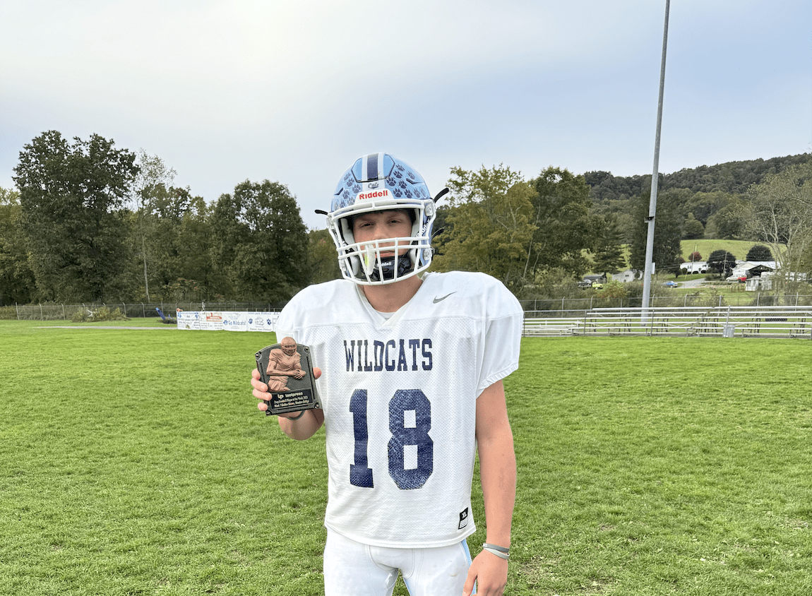Prep Football: Meadow Bridge's Simms earns Week 7 Player of the Week honors
