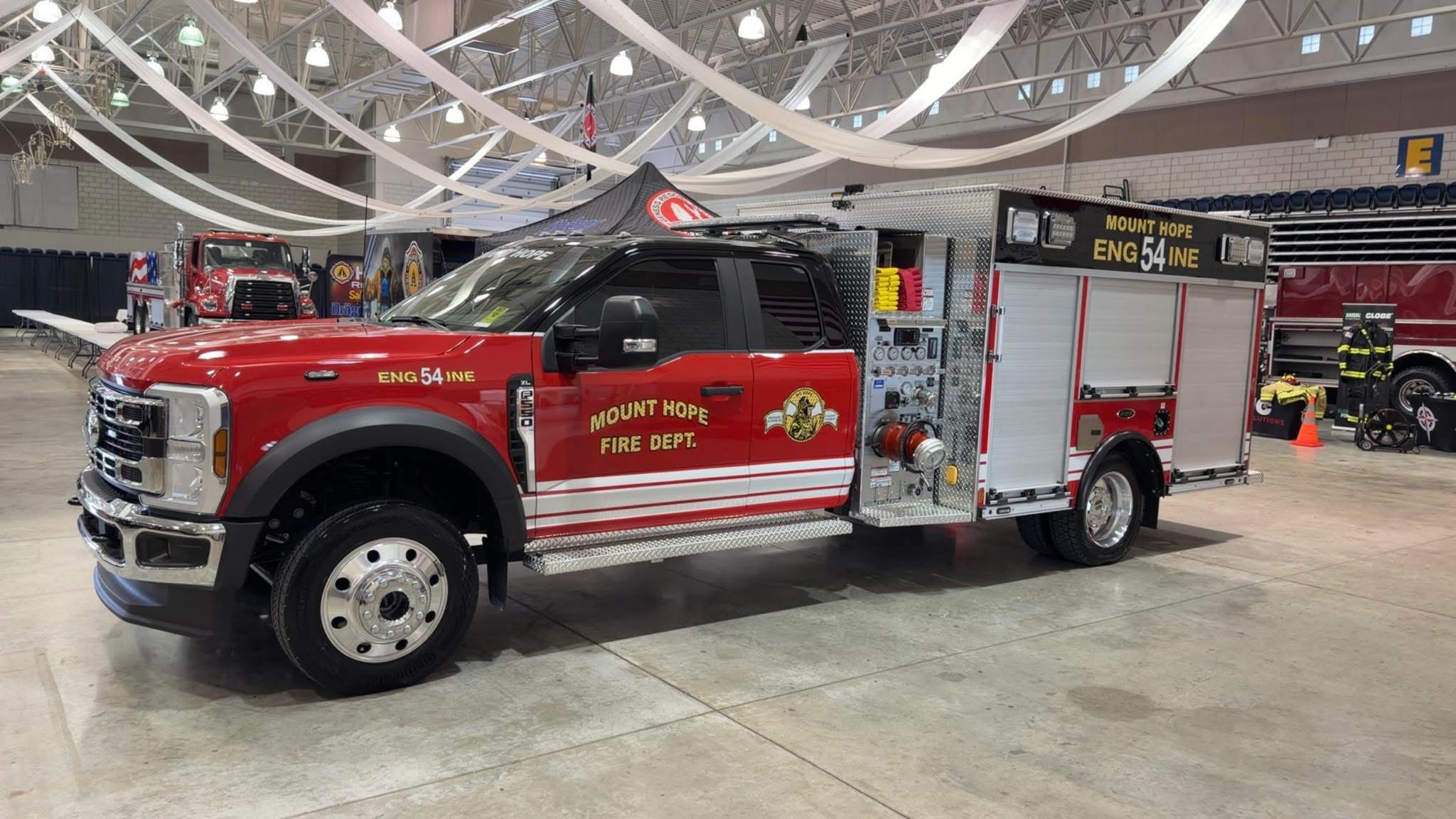 Mount Hope Fire Department adds new 4WD engine to emergency response fleet